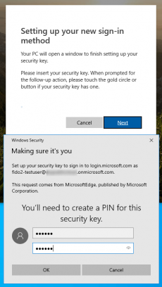 Protect Azure AD – FIDO Security Keys