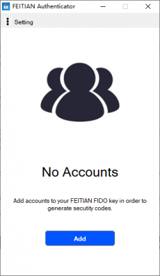 FEITIAN Authenticator tool Usage for Windows – FIDO Security Keys