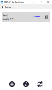 FEITIAN Authenticator tool Usage for Windows – FIDO Security Keys