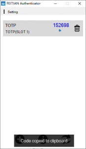 FEITIAN Authenticator tool Usage for Windows – FIDO Security Keys