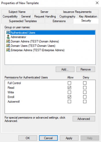 Enroll Windows Smart Card Logon Certificates On Behalf of Other Users ...