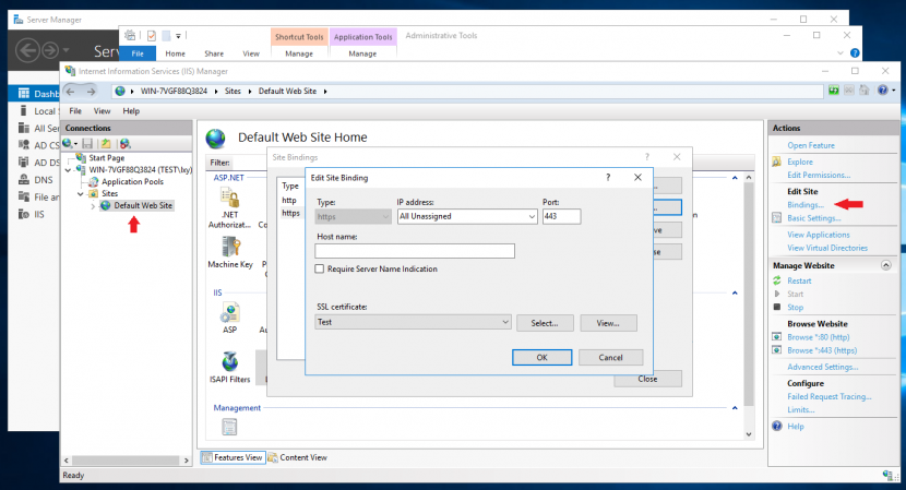 Windows Server CA configuration – FIDO Security Keys