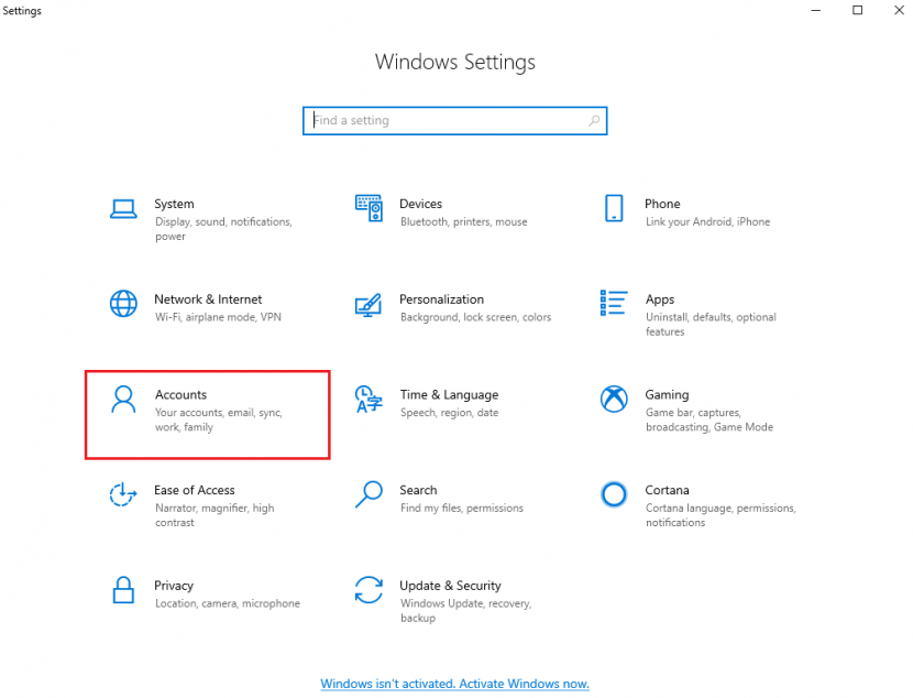 Set up keys in Windows – FIDO Security Keys